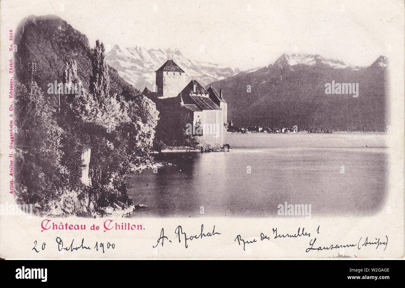 Chillon artwork hi-res stock photography and images - Alamy