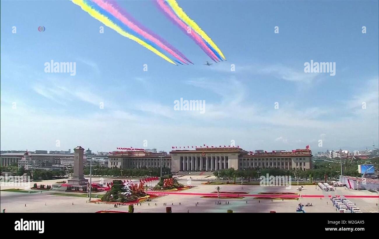 China Announces Troop Cuts at WWII Parade (screenshot) 20159180747 ...