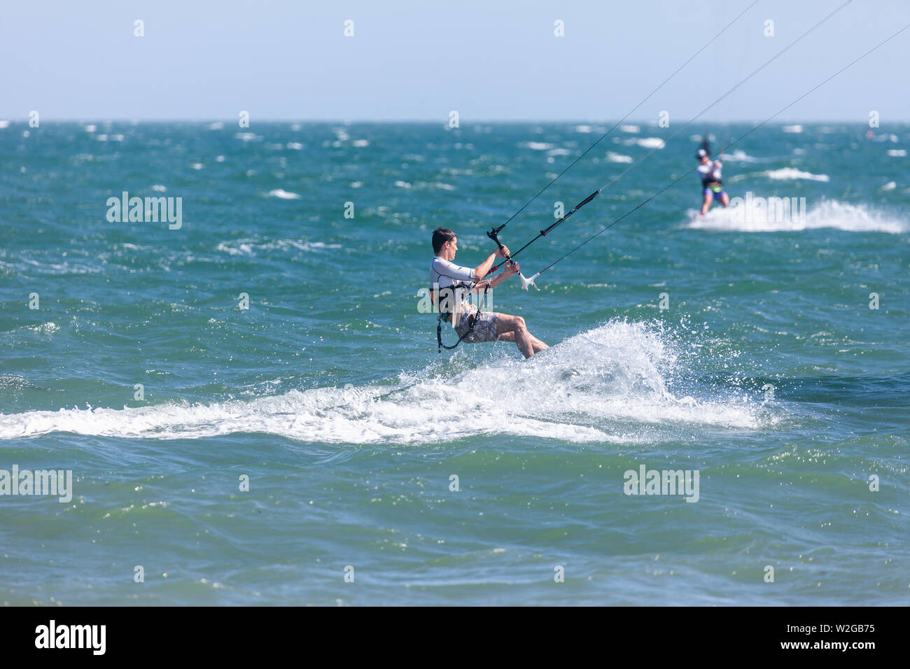 Kitesurf tricks hi-res stock photography and images - Alamy
