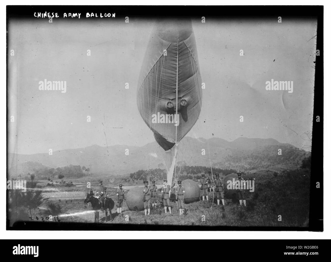 Chinese army balloon Stock Photo - Alamy
