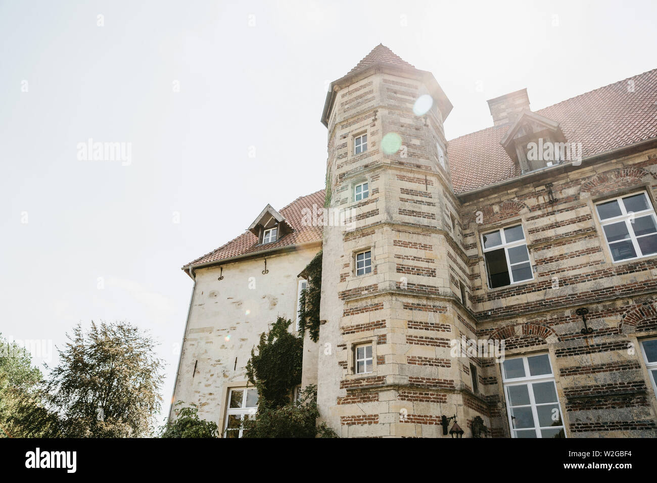 View of the old medieval castle in Germany Stock Photo - Alamy