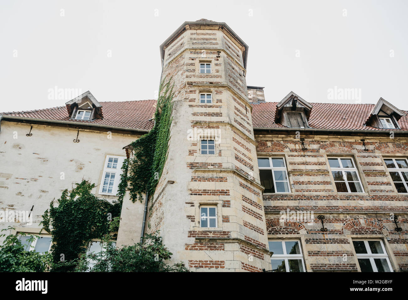 View of the old medieval castle in Germany Stock Photo - Alamy