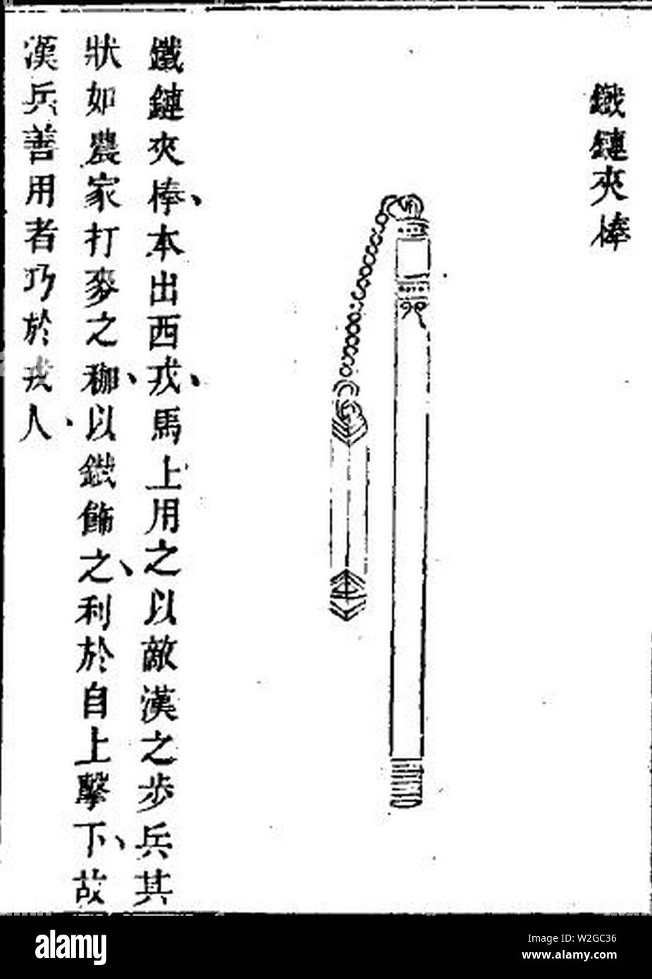 Chinese flail 1 Stock Photo - Alamy
