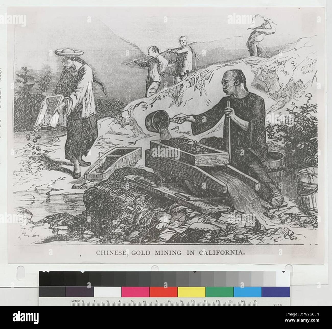 Chinese Gold Miners Stock Photo - Alamy