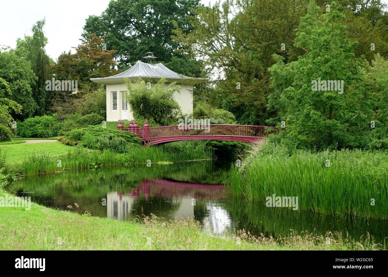 Chinese House, Shugborough Estate - Staffordshire, England Stock Photo ...