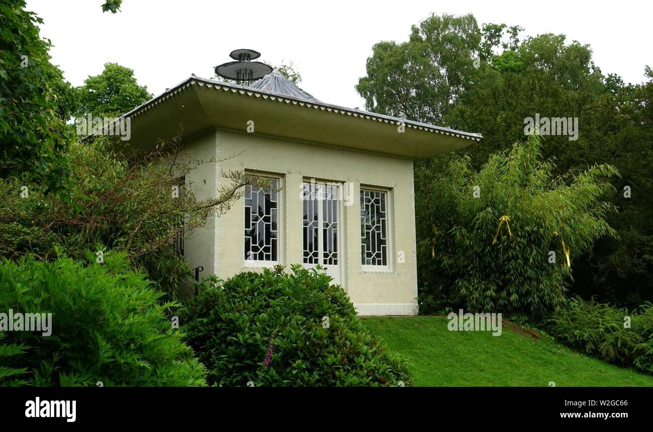 Chinese House, Shugborough Estate - Staffordshire, England Stock Photo ...