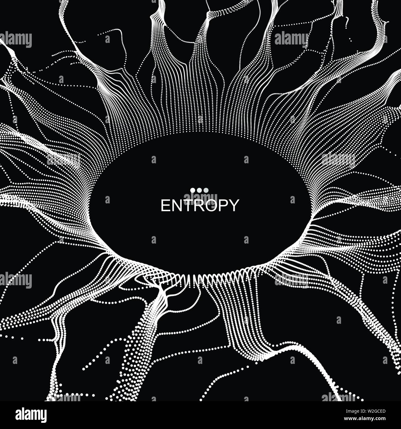 Abstract spiral background made Black and White Stock Photos & Images ...