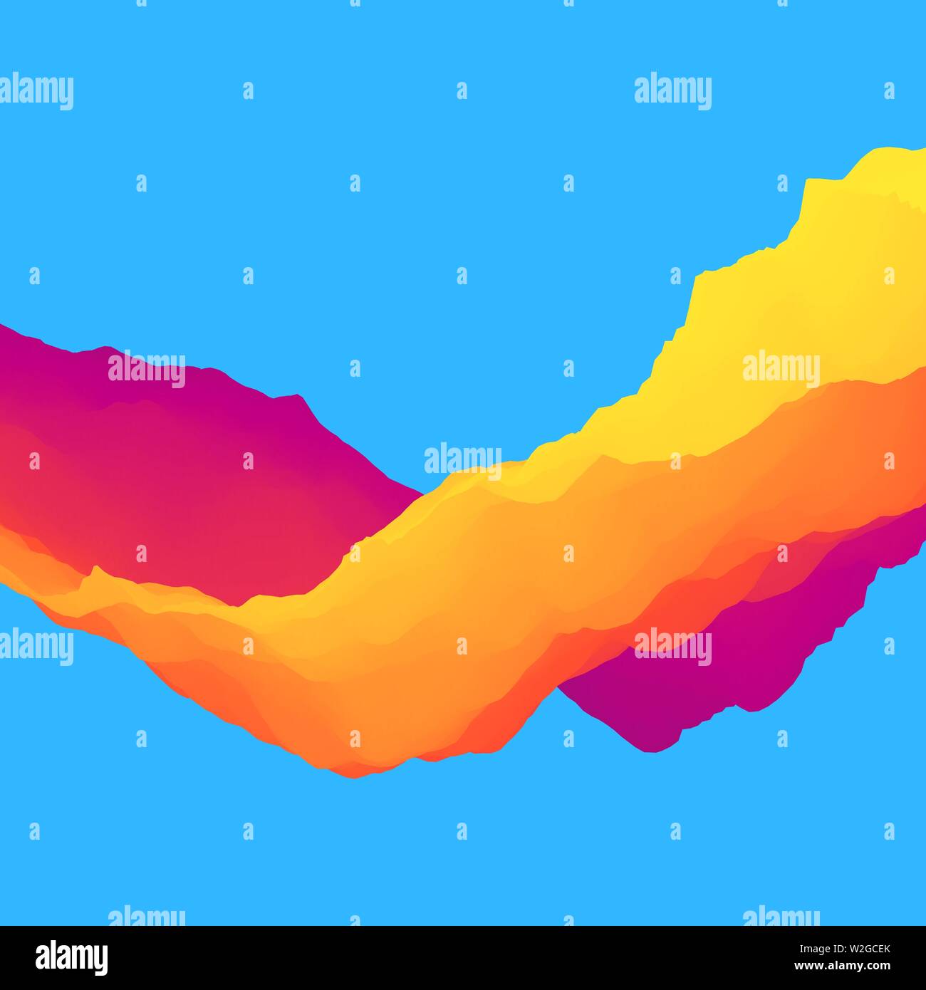 3D Abstract Background. Dynamic Effect. Futuristic Technology Style ...