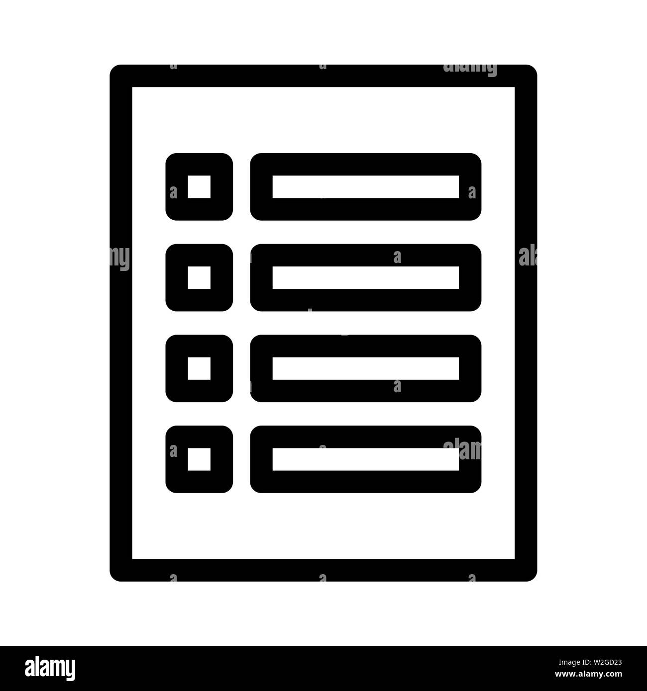 medical list icon. flat illustration of medical list vector icon for ...