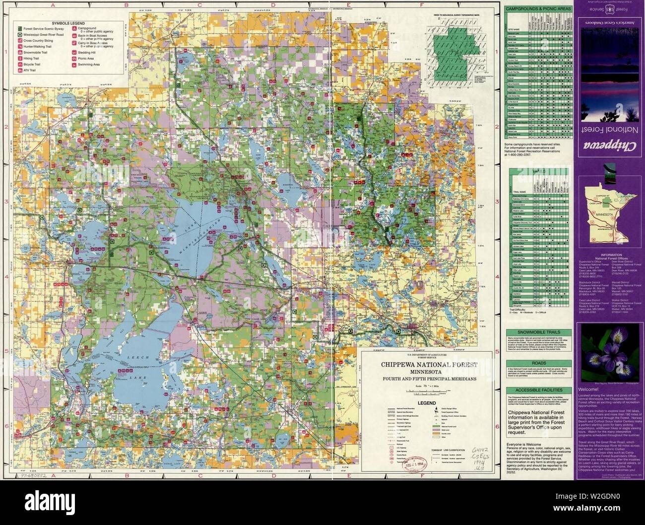 Chippewa national forest hi-res stock photography and images - Alamy