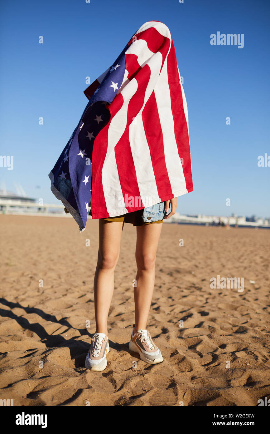 American flag shoes hi-res stock photography and images - Alamy