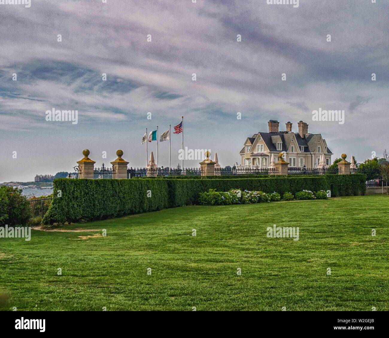 Newport, Rhode Island, USA. 9th Sep, 2005. A 19th-century Gothic ...