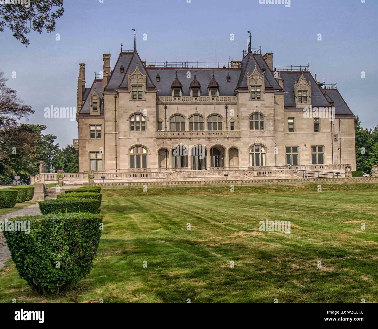 Newport, Rhode Island, USA. 9th Sep, 2005. Ochre Court, and other ...