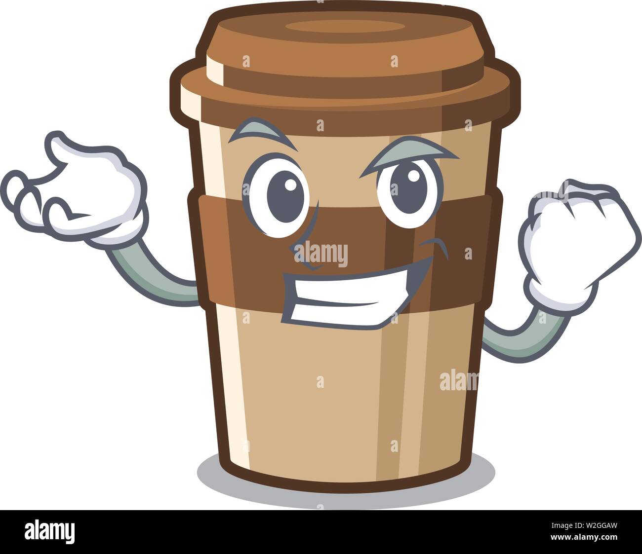 Successful espresso isolated with in the cartoon Stock Vector Image ...