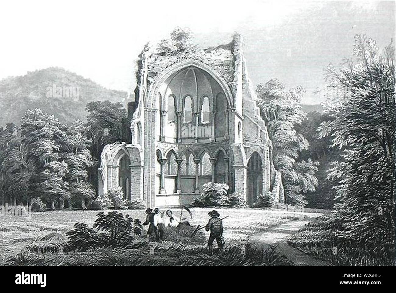 Chorruine Heisterbach Adoph Wegelin Stock Photo - Alamy