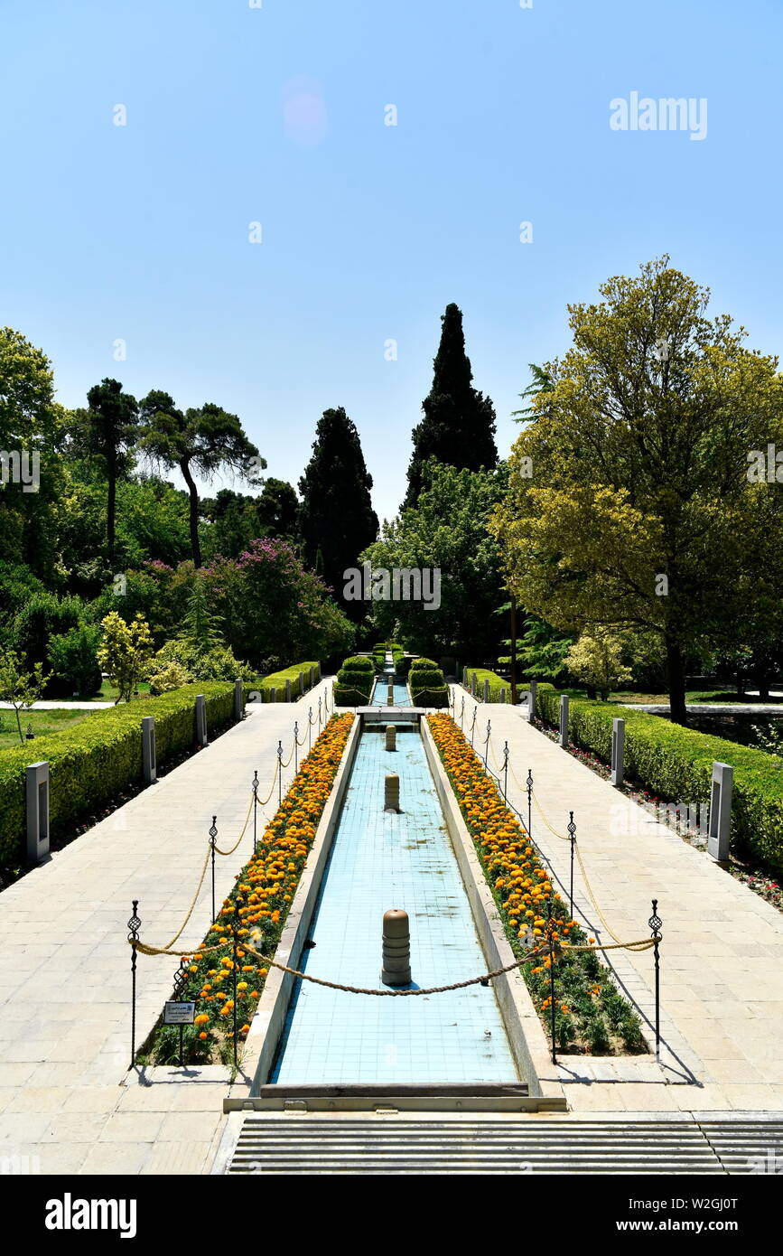 The view of Eram Garden(Bāgh-e Eram), Shiraz, Iran Stock Photo - Alamy