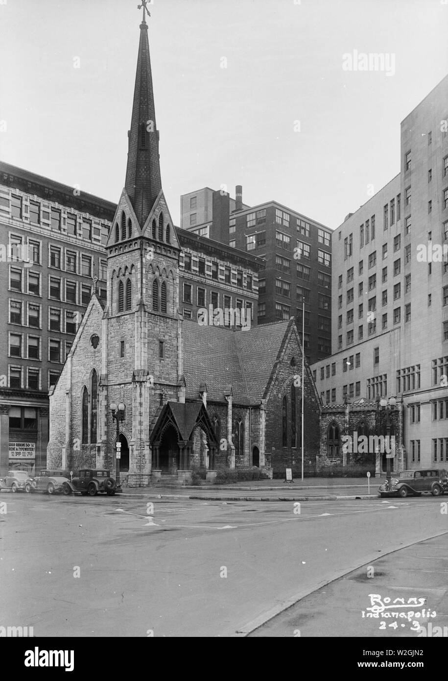 Christ Church Cathedral, Indianapolis Stock Photo - Alamy