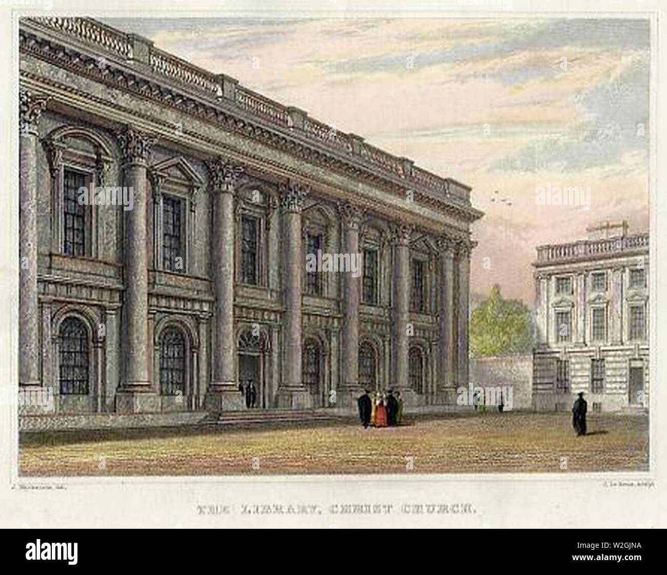 Christ church library hi-res stock photography and images - Alamy