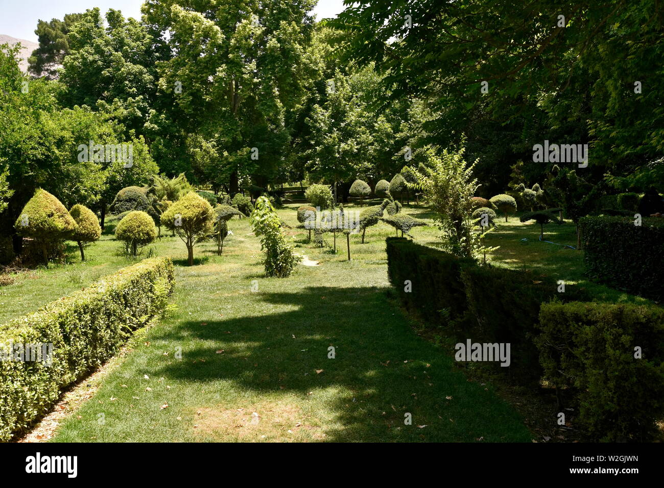 The view of Eram Garden(Bāgh-e Eram), Shiraz, Iran Stock Photo - Alamy