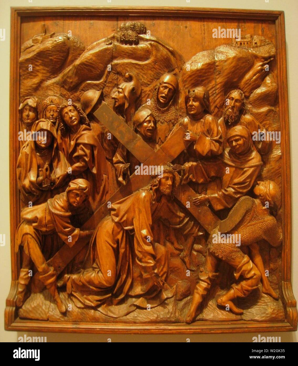 Christ fallen hi-res stock photography and images - Alamy