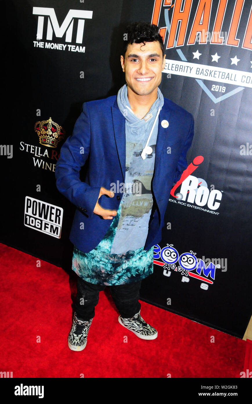 Los Angeles, California, USA 8th July 2019 Singer Emmanuel Kelly ...