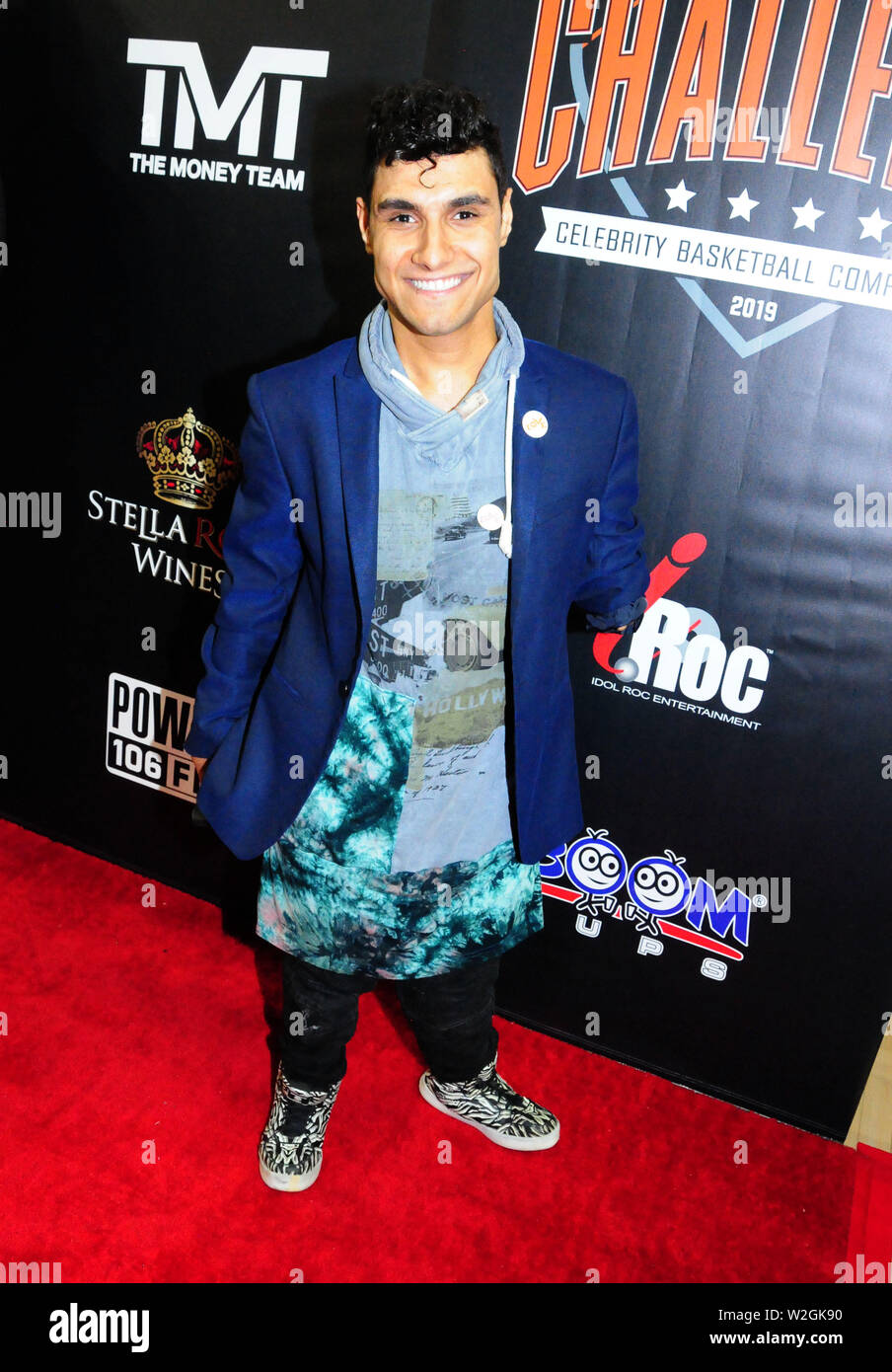 Los Angeles, California, USA 8th July 2019 Singer Emmanuel Kelly ...