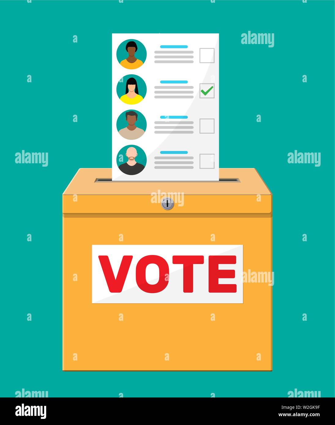 Alternative candidate Stock Vector Images - Alamy