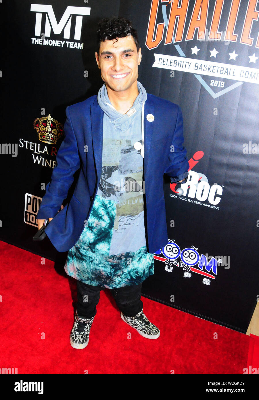 Los Angeles, California, USA 8th July 2019 Singer Emmanuel Kelly ...