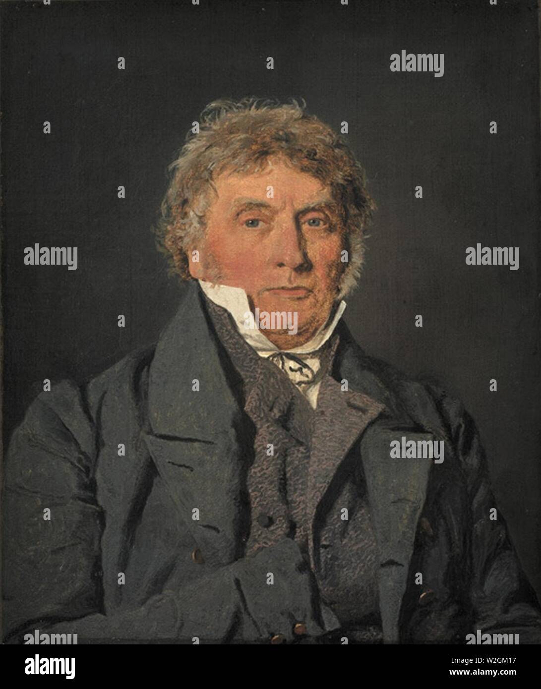 Christen Købke - Portrait of the Artist´s Father Master Baker Peter ...