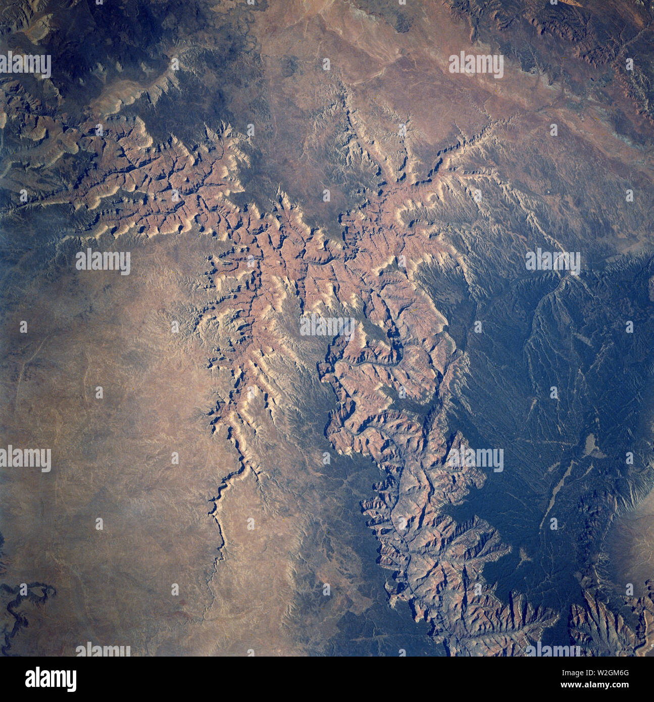 Grand canyon from space shuttle atlantis hi-res stock photography and ...