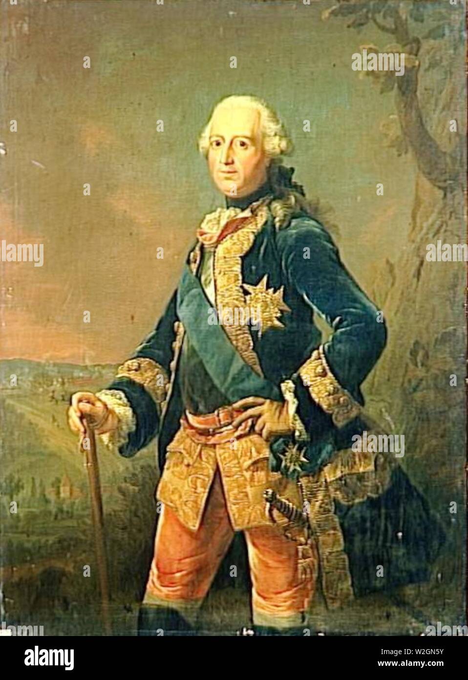 Christian Frédéric de Waldner de Freundstein Stock Photo - Alamy