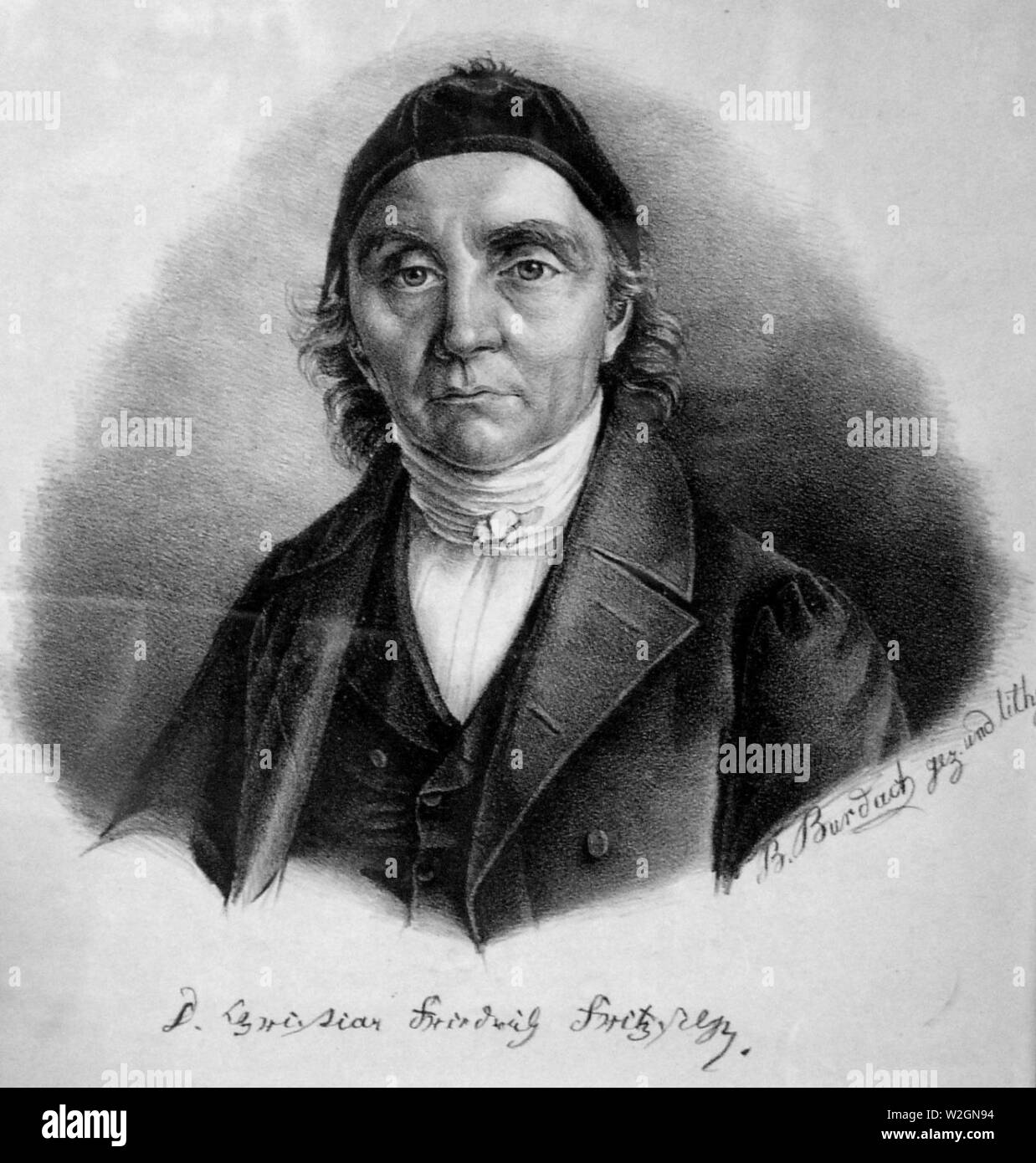 Christian friedrich fritzsche Stock Photo - Alamy