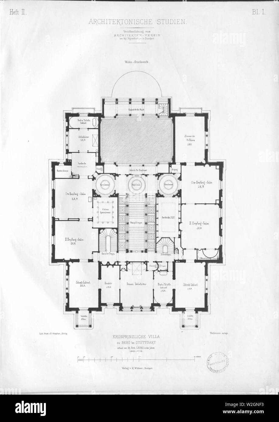 1870 grundriss hi-res stock photography and images - Alamy