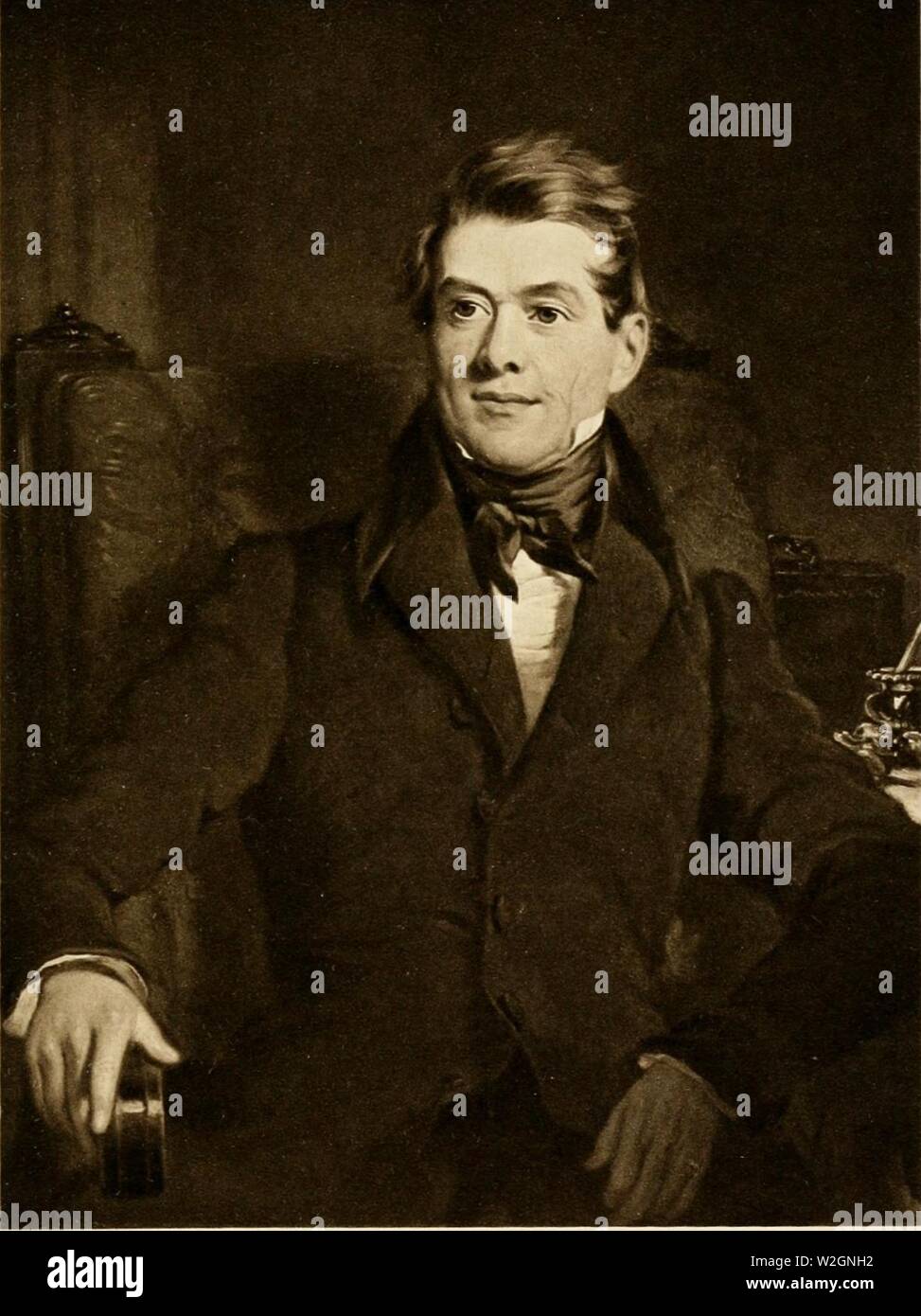 Christian Friedrich, Baron Stockmar Stock Photo - Alamy