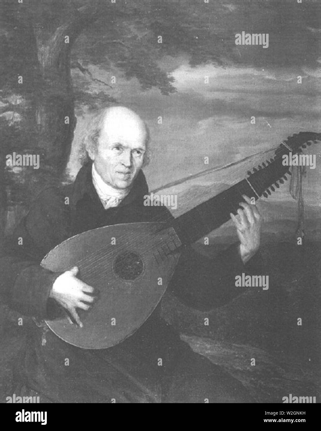 Christian Gottlieb Scheidler BW Stock Photo - Alamy
