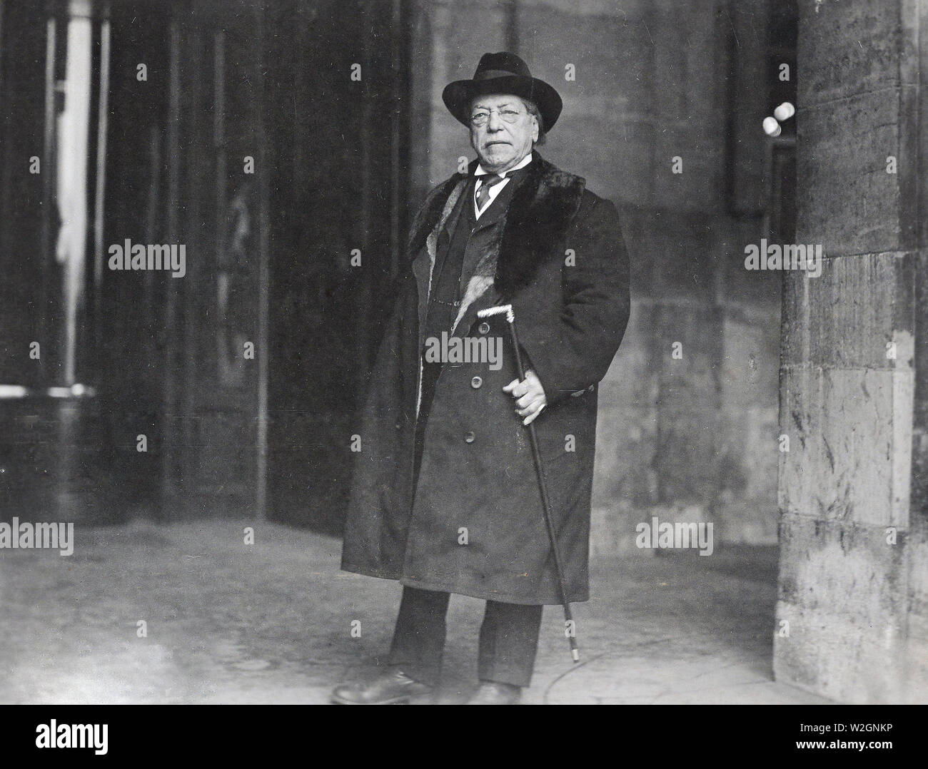 Mr. Samuel Gompers, President of the American Federation of Labor on a ...
