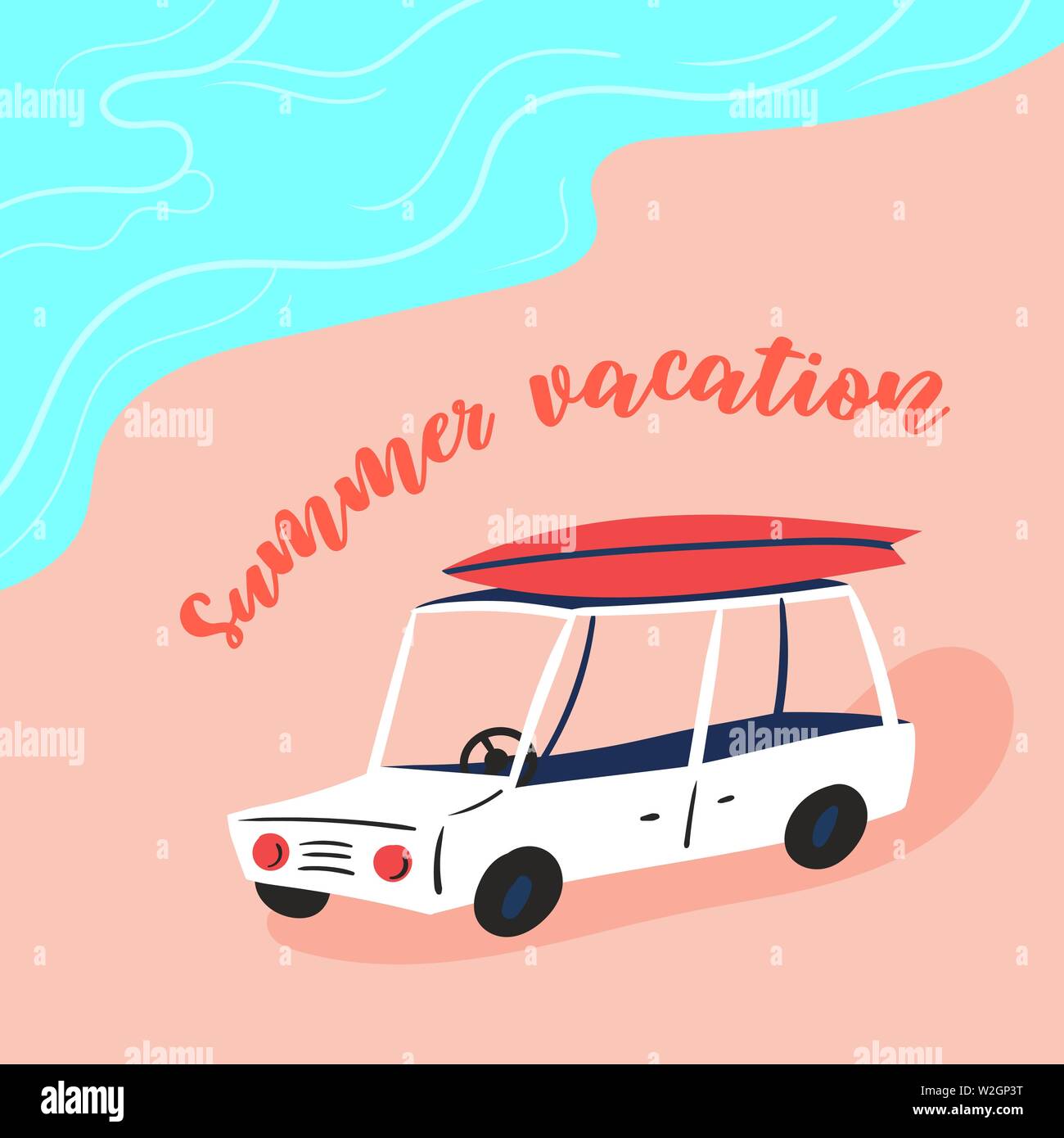 Modern travel car, great design for any purposes Stock Vector Image ...