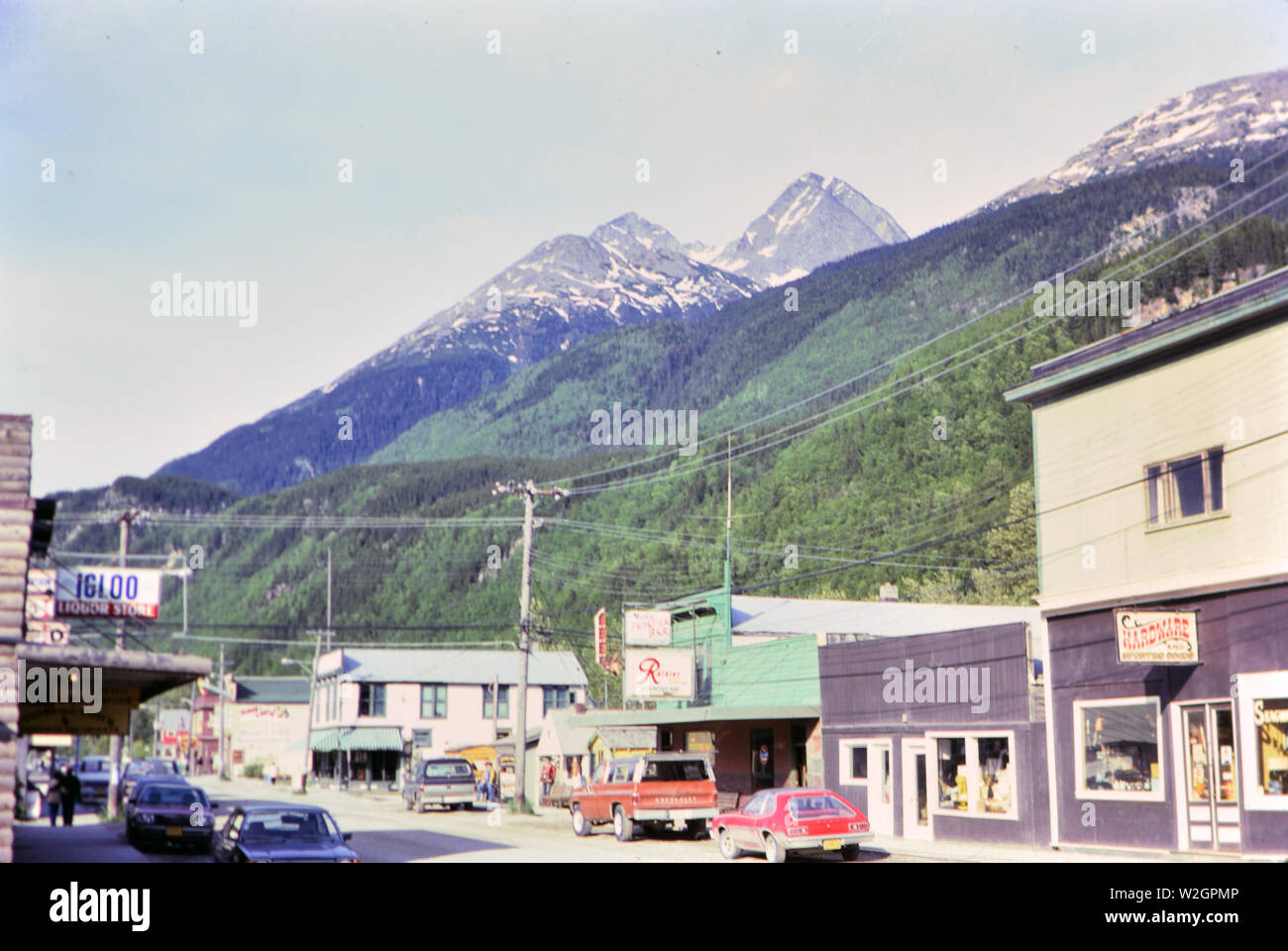 1980s alaska street scene hi-res stock photography and images - Alamy
