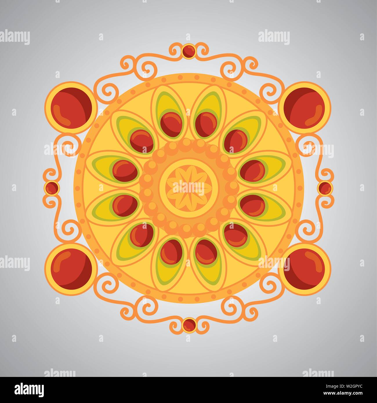 Hindu Flower Designs