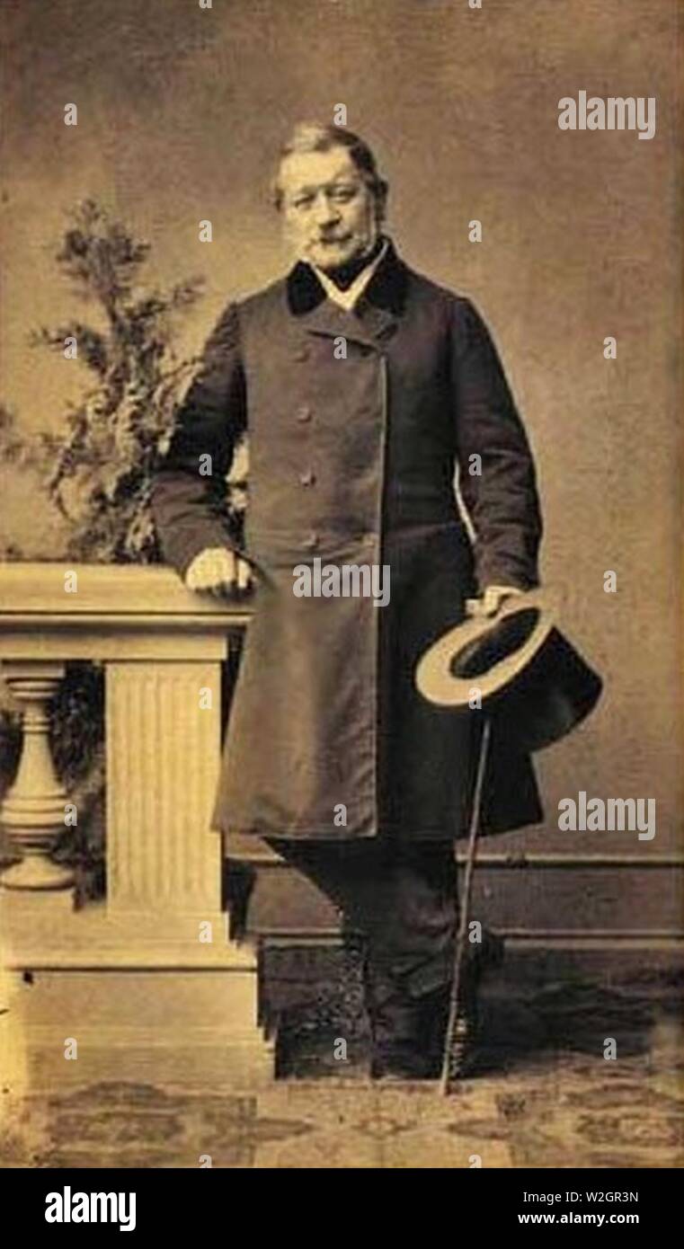 Christian Schøller 1804-1888 in 1861 Stock Photo - Alamy