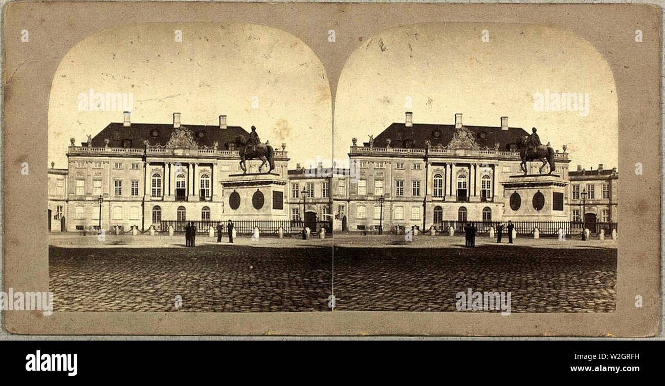 Christian VIII's Palæ by Budtz Müller Stock Photo - Alamy