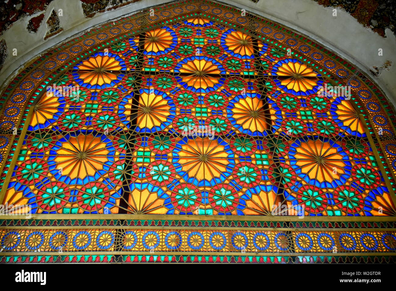Arg of Karim Khan, Shiraz, Fars Province, Iran, June 23, 2019, Glass ...