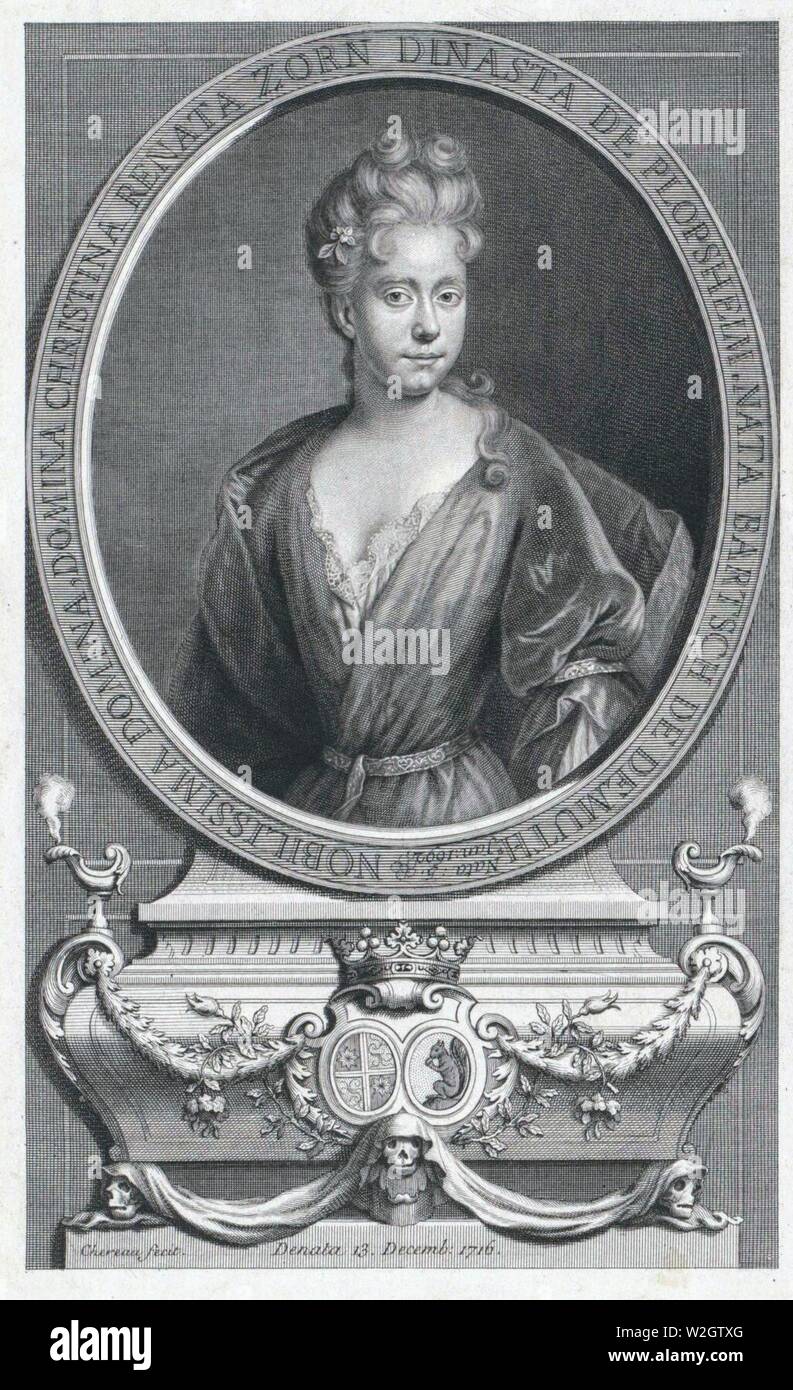 Christina Renata Bartsch von Demuth Stock Photo - Alamy