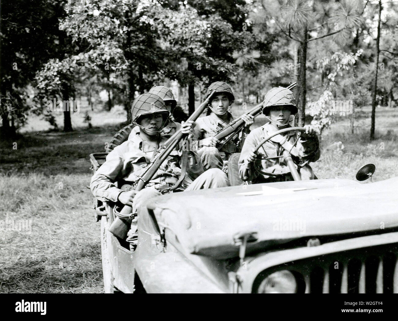 442nd regiment 1944 hi-res stock photography and images - Alamy