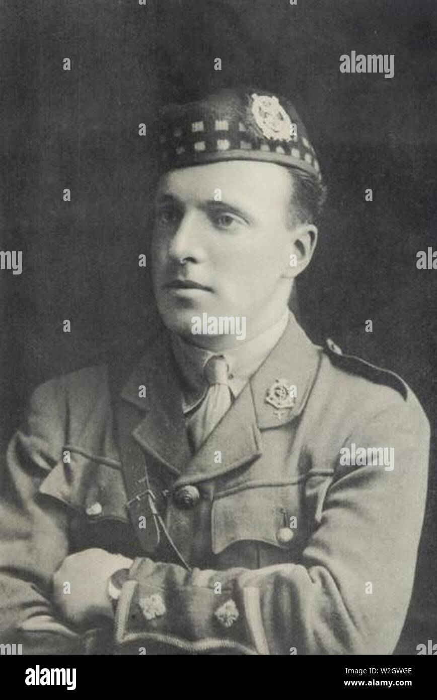 N.G. Chavasse VC Stock Photo - Alamy