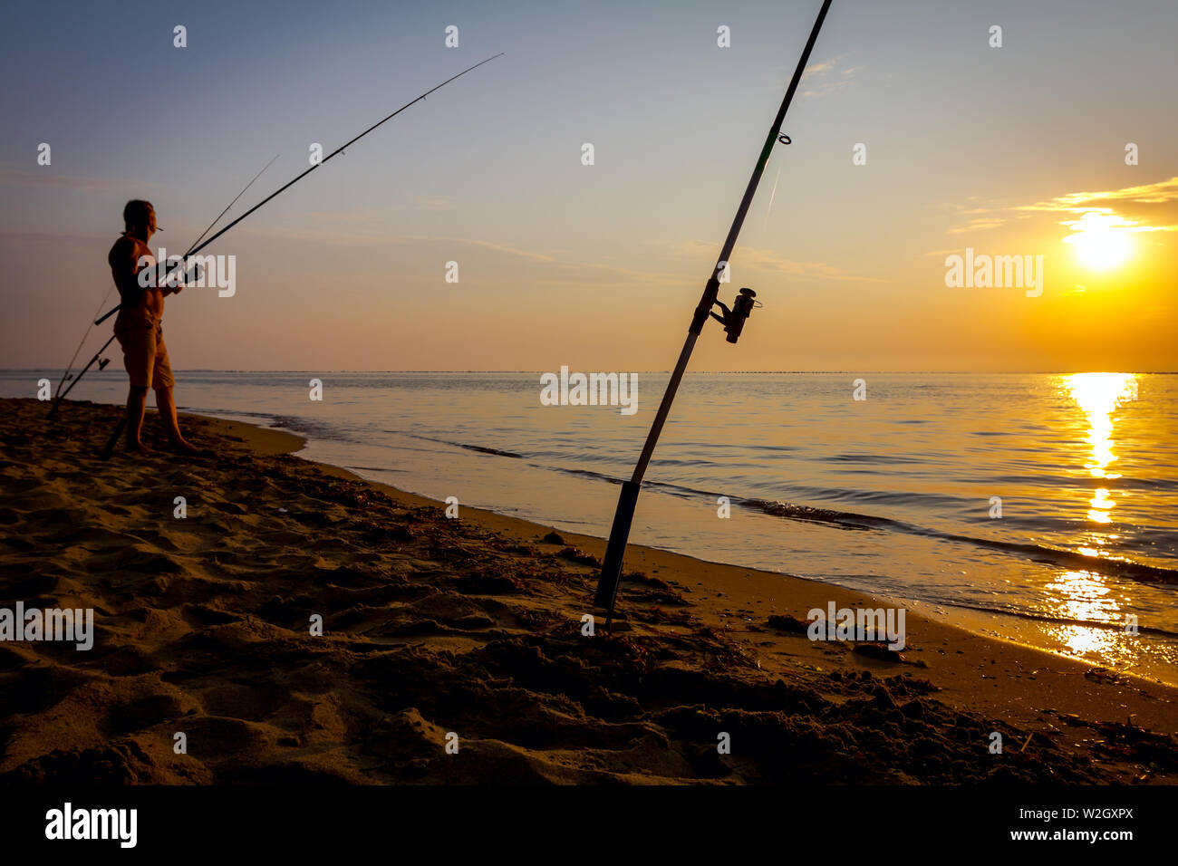 Fishing rod mechanism hi-res stock photography and images - Alamy