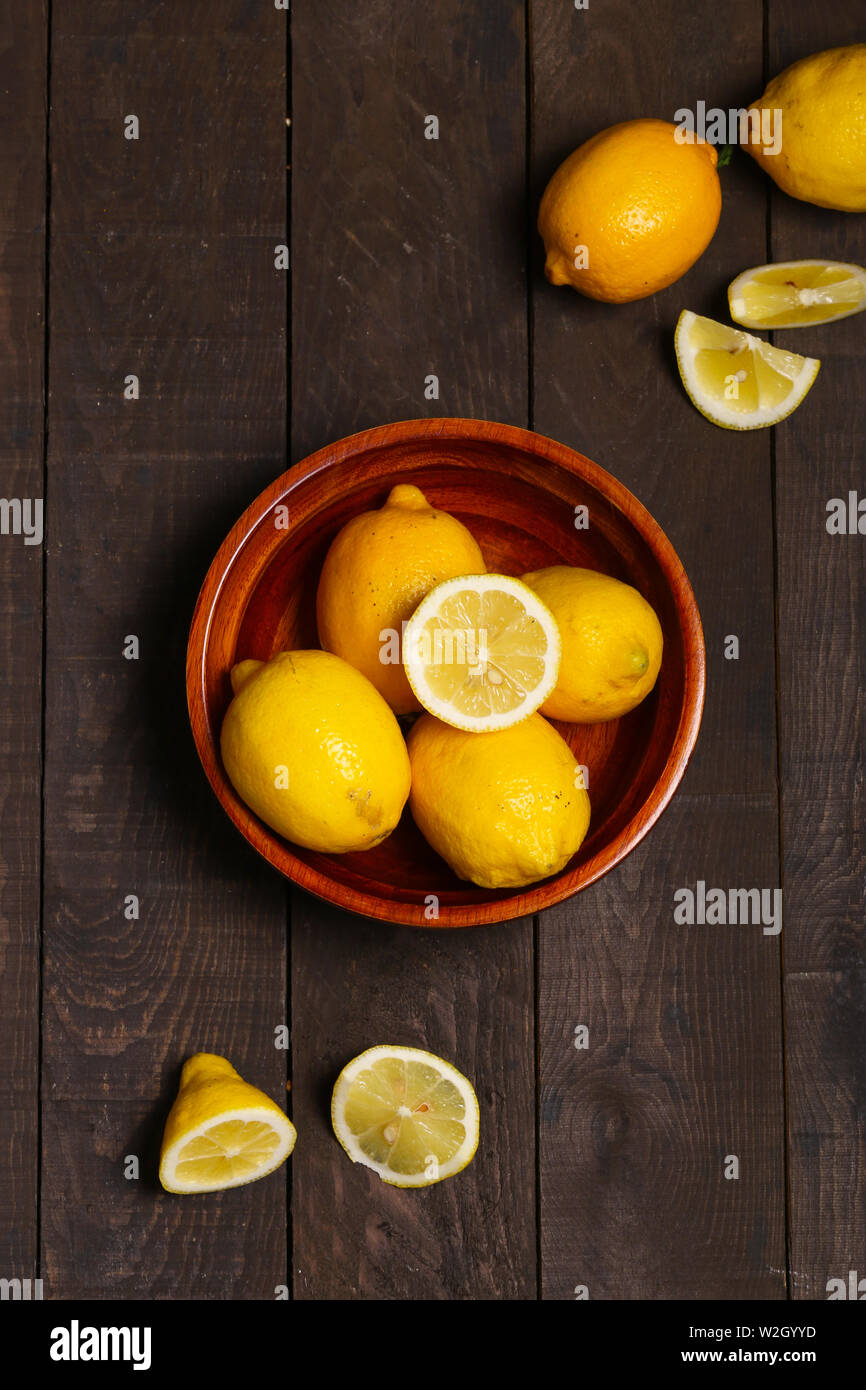 fresh natural organic fruit lemon Stock Photo - Alamy