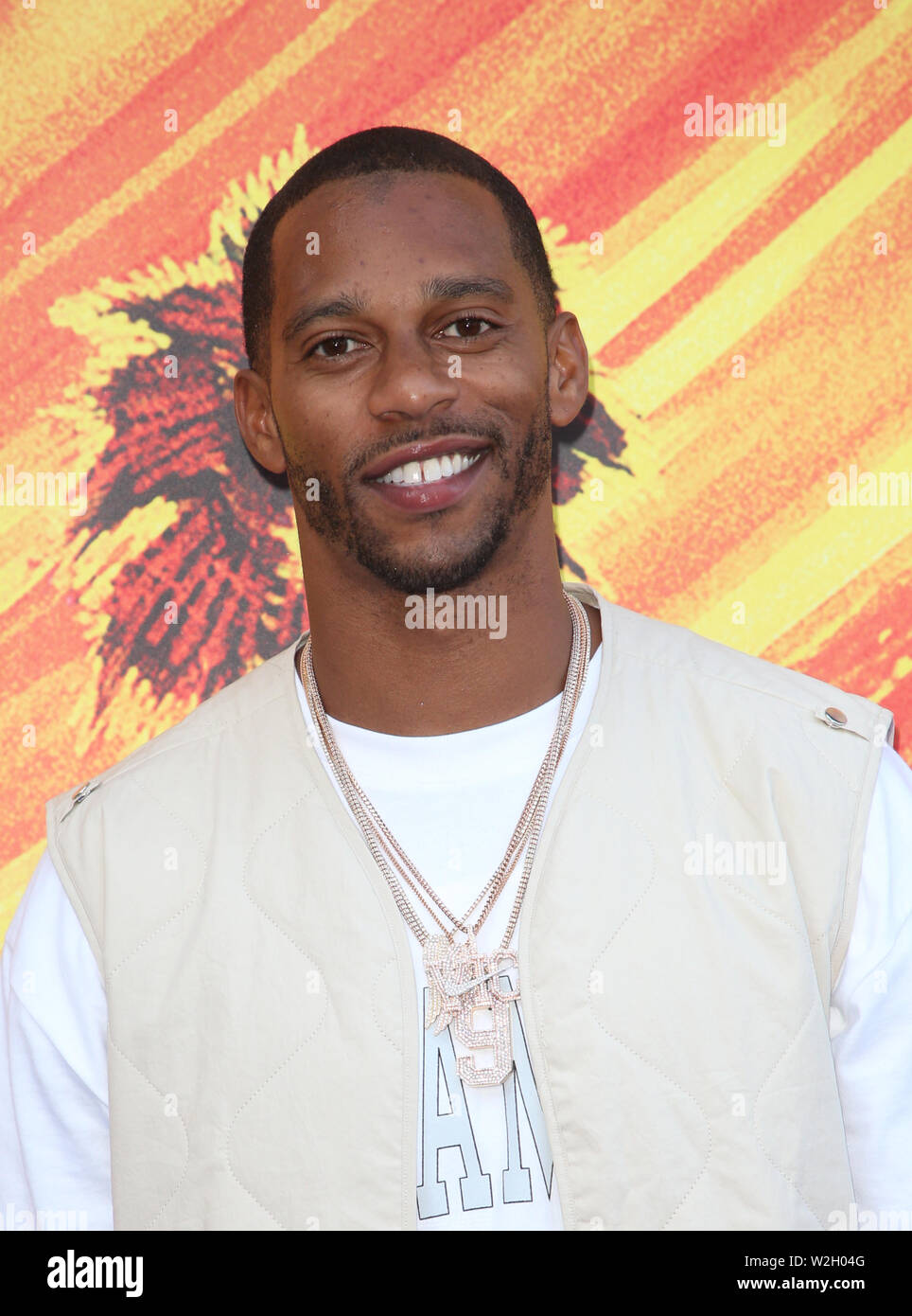 Los Angeles, Ca, USA. 8th July, 2019. Victor Cruz, at the Premiere Of ...