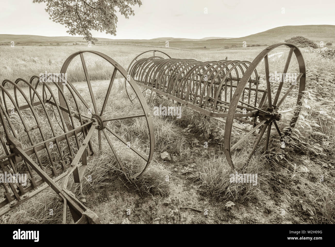 Blackstone Farm Macinery Stock Photo - Alamy