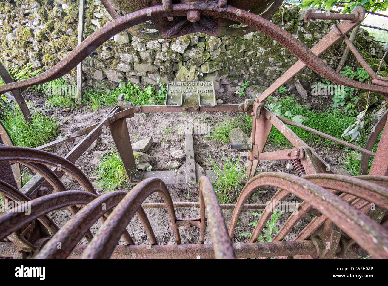 Blackstone Farm Macinery Stock Photo - Alamy